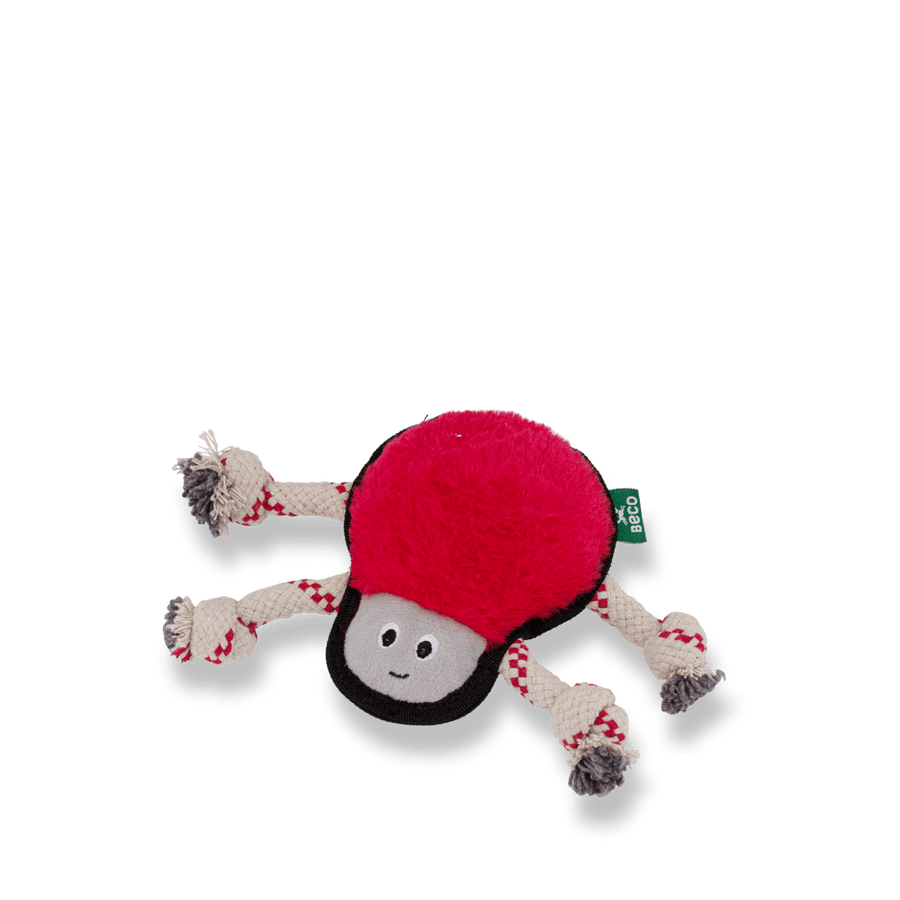 Spider Dog Toy | Squeaky & Durable – Beco